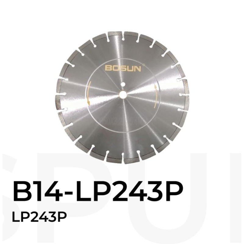 BOSUN 14"Concrete Piles Laser Weld Dry Piping Diamond Blade for Power Cutter Machine | Shopee ...