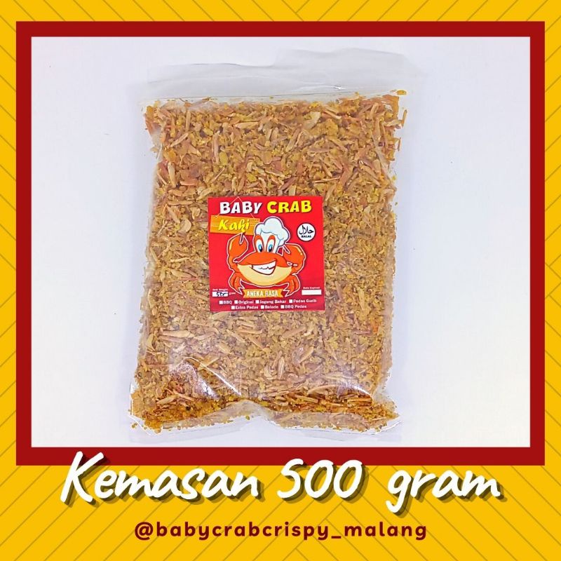 Halal Foot Snacks / Side Dishes - Crispy Baby Crab Crumbs - 500 gr ...
