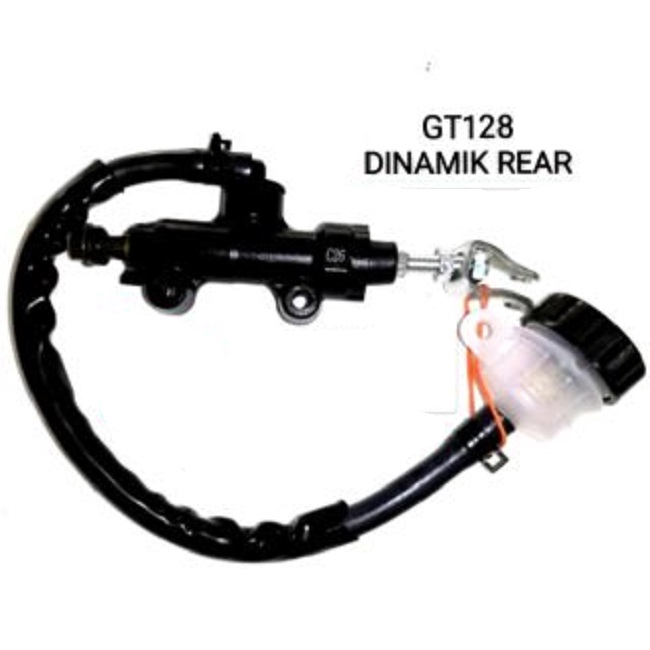MODENAS GT128 DINAMIK REAR MASTER BRAKE PUMP SET WITH BRAKE FUEL TANK ...