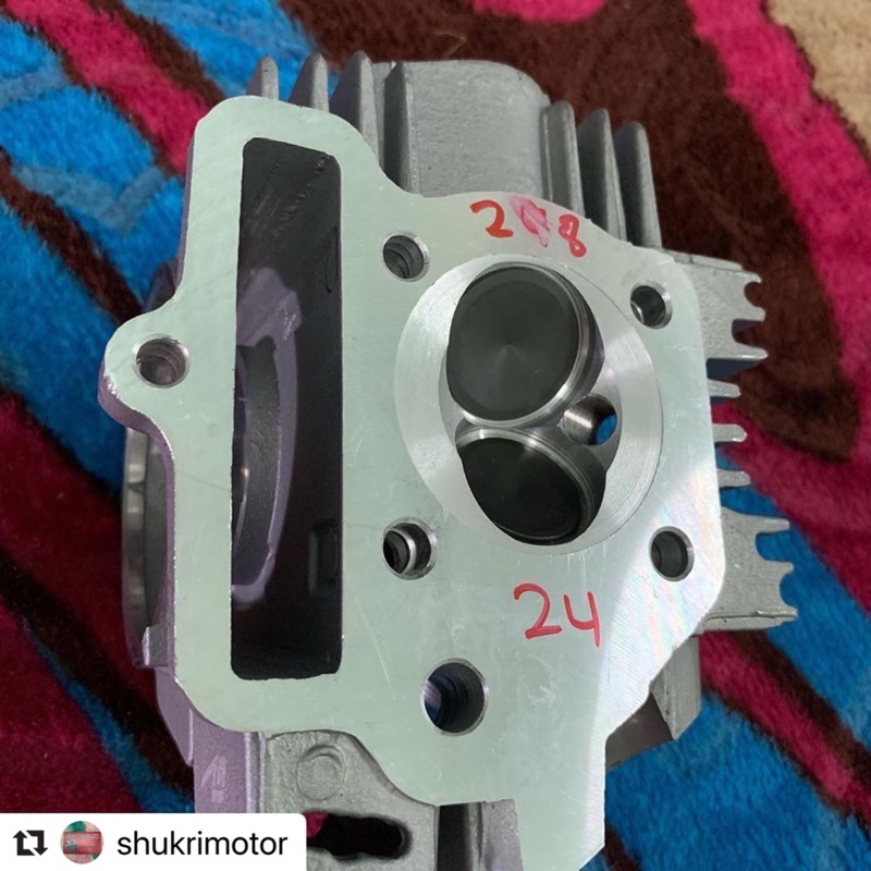 head ex5 dream 24/28 kawah kecil jenama gl racing | Shopee Malaysia