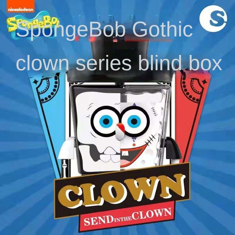 Genuine Product Spongebob Gothic Clown Series Blind Box Educational ...