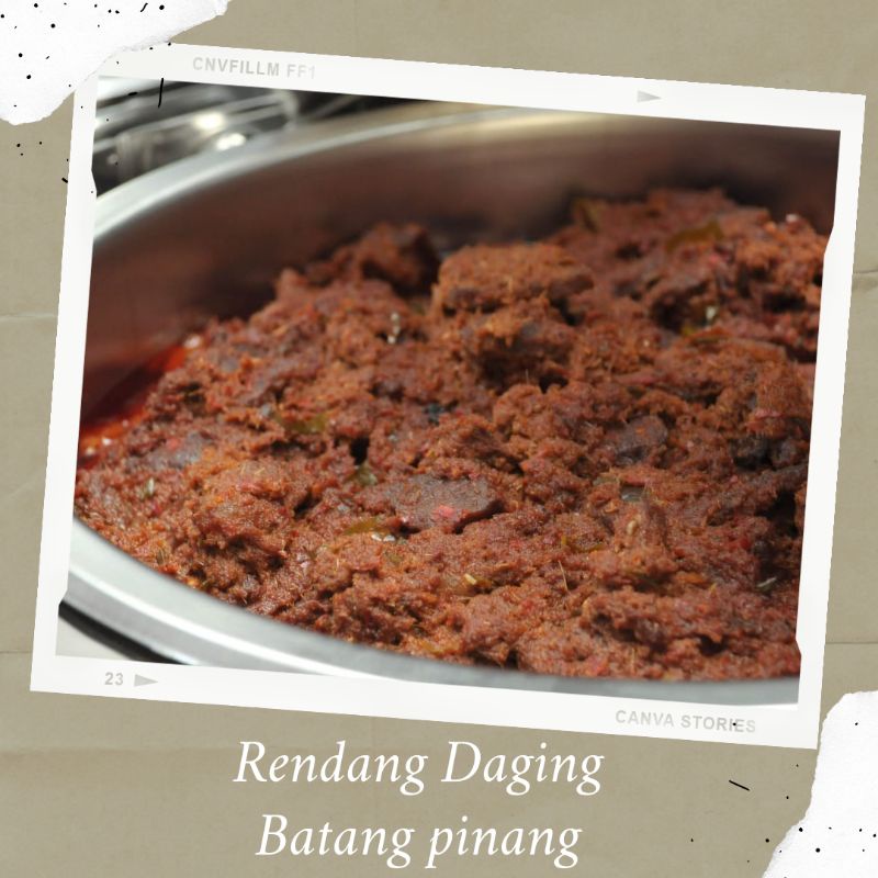 [HOT SELLER] RENDANG DAGING BATANG PINANG 1KG | Shopee Malaysia