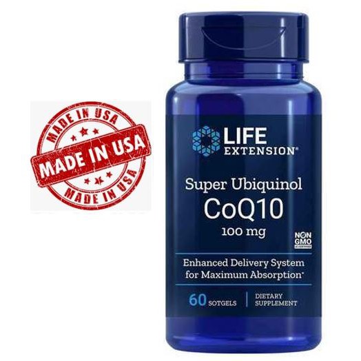(READY STOCK!) (FAST DELIVERY!) Life Extension, Super Ubiquinol CoQ10, 100 mg, 60 Softgels(no ...