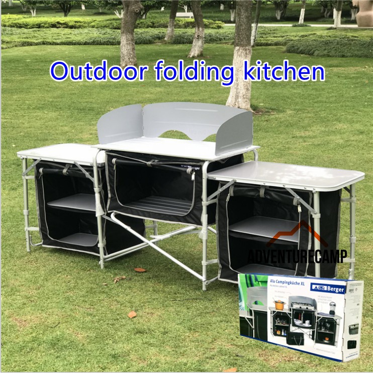 READY STOCK👍Campland Folding Table Outdoor Portable Cook Station ...