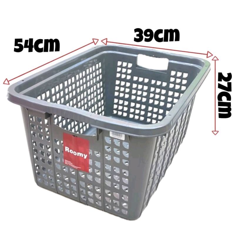 Raga Petak/Plastic Basket /Laundry Basket /Rectangle Basket /Vegetable ...