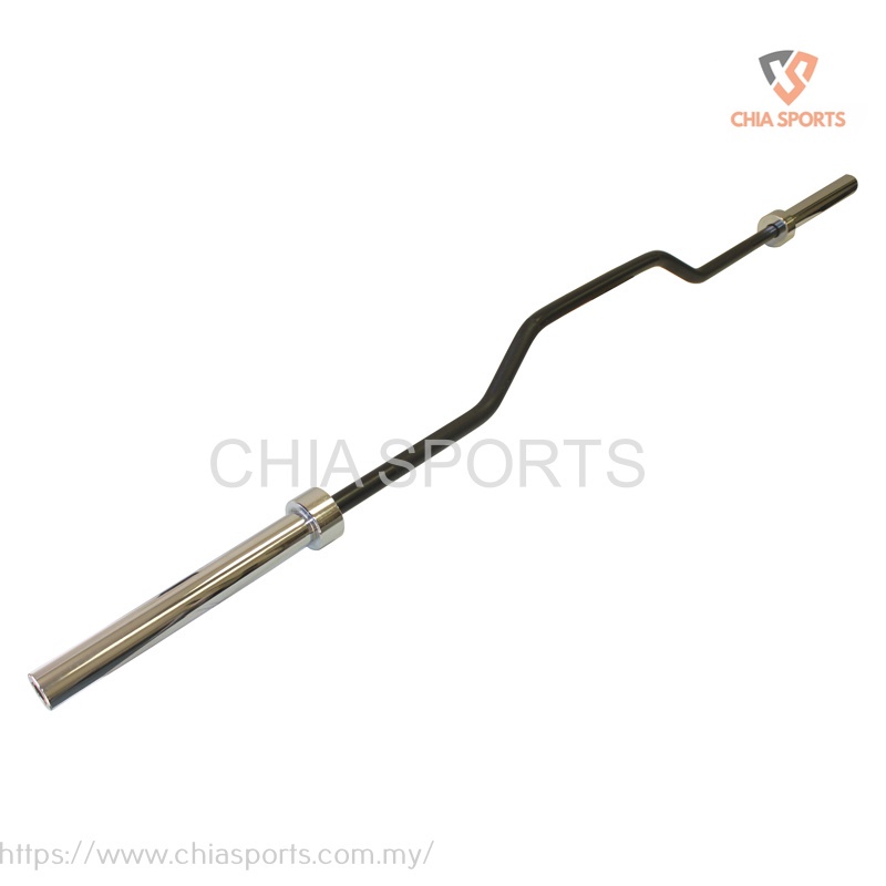 Seal Row Bar Olympic Cambered Bench Press Bars With Chrome Sleeve ...