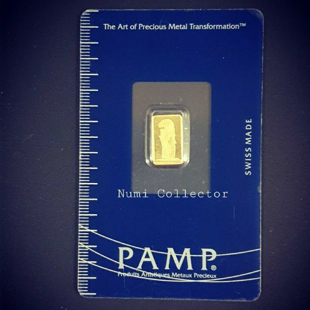 PAMP MERLION 1g GOLD BAR (Rare) | Shopee Malaysia