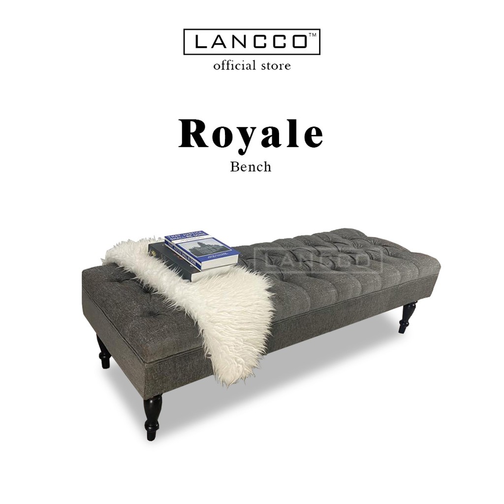 LANCCO: Royale Bench/ Premium Fabric bench [Ready Stock] | Shopee Malaysia