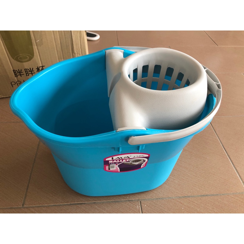 Mop Pail Cover Easy Squeeze With Smooth Wheel Tong Mop Beroda | Shopee ...