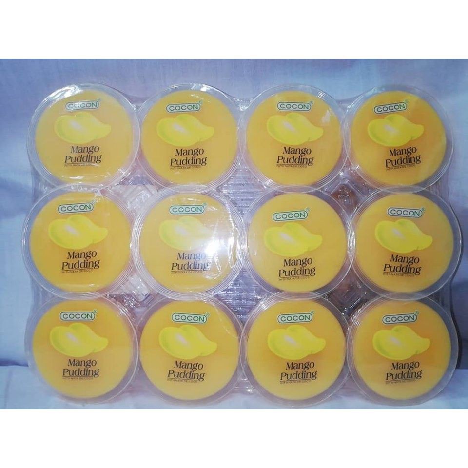 COCON MANGO PUDDING WITH NATA DE COCO 80G(12CUPS) | Shopee Malaysia
