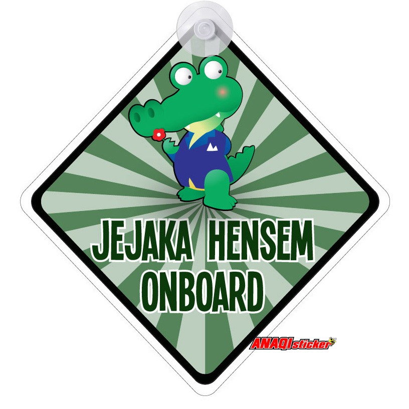 Car Signs - Jejaka Hensem On Board Sign AS1-7319 | Shopee Malaysia