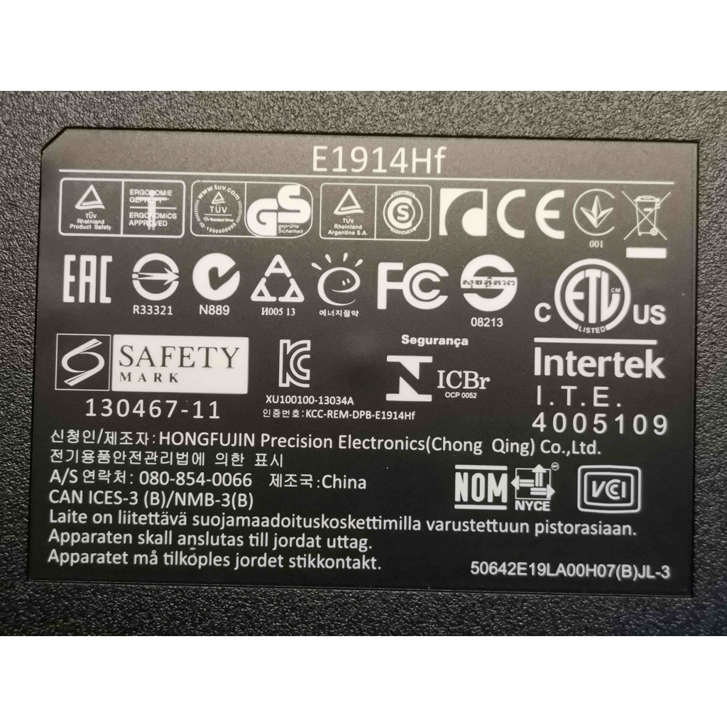 Main Board for Dell E1914Hf (Used) | Shopee Malaysia