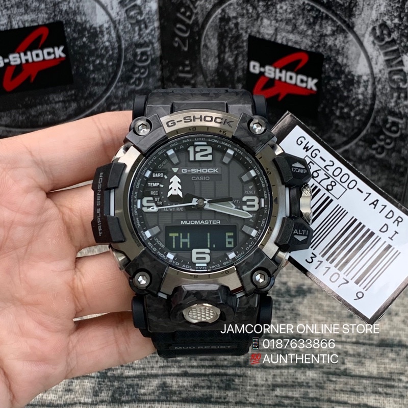 ASIA SET 100% ORIGINAL CASIO G-SHOCK GWG-2000-1A1/GWG-2000-1A3/GWG-2000 ...