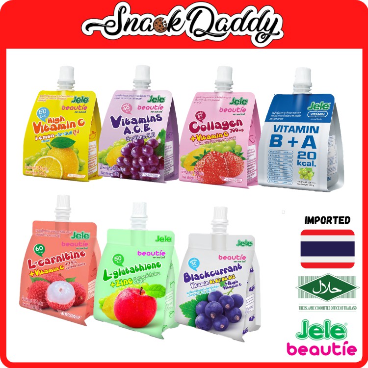 [HALAL] Jele Beautie Thailand 150gX1pc | Shopee Malaysia