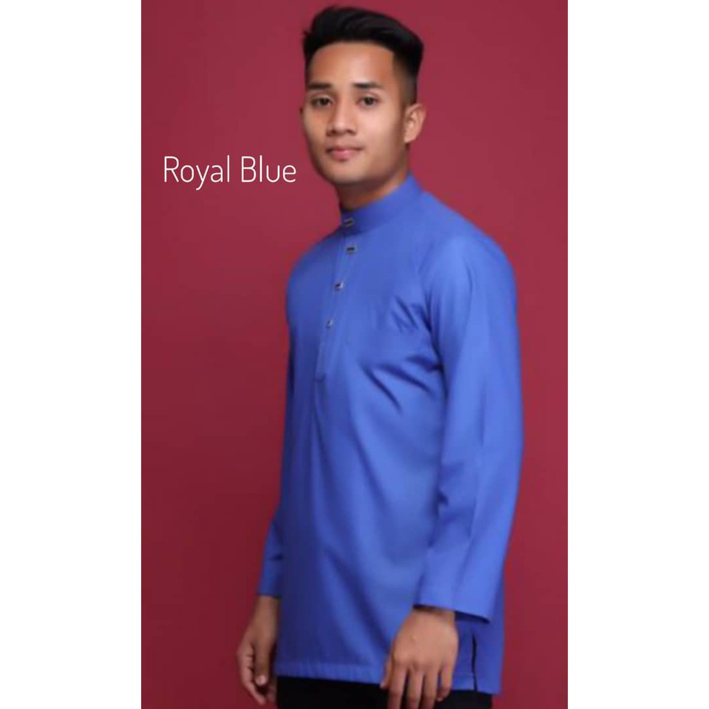Kurta Lelaki Berkolar Moden Man Kurta Cotton Murah Kurta Osman Koleksi ...