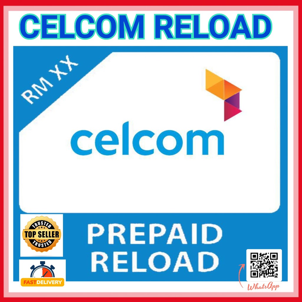 Celcom Prepaid Reload RM5/ RM10/ RM30 | Shopee Malaysia