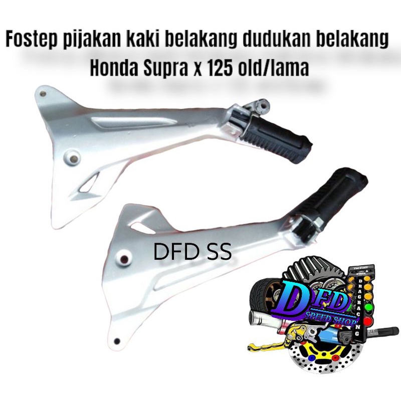 Poststep footstep bostep power rear step mount Supra x 125 old rear ...