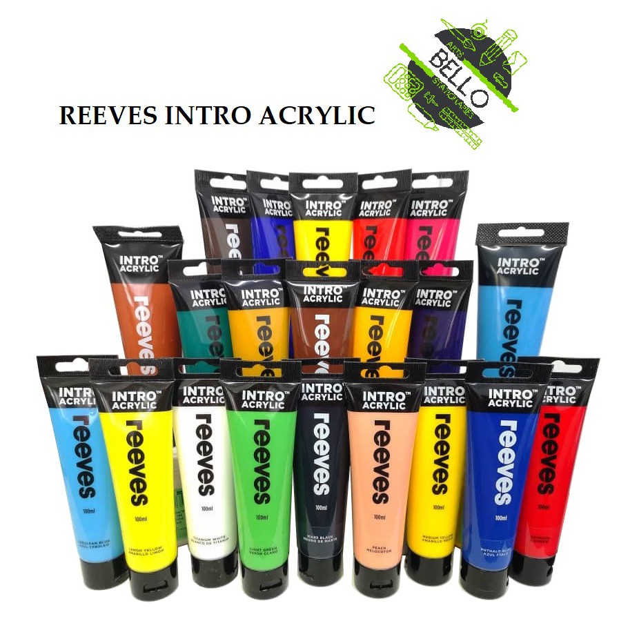 Reeves Acrylic Intro Color (Tube) 100ml | Shopee Malaysia