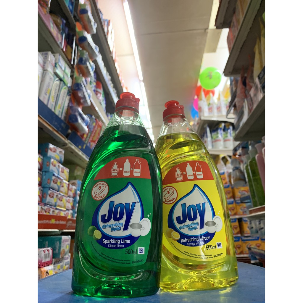 Joy Dish Washing Liquid (Sparking Lime/Refreshing Lemon)(500ml ...