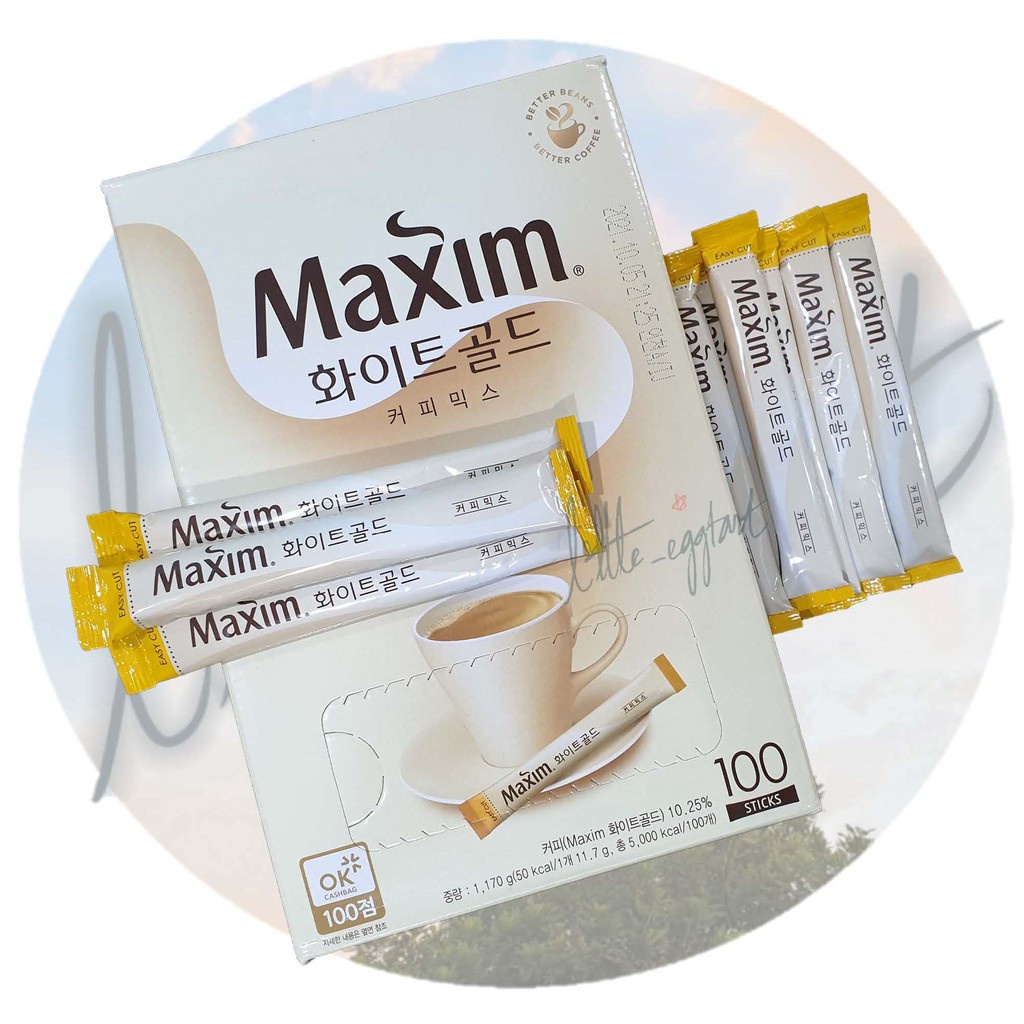 Repacked Maxim Mocha Gold Mild / Simple Latte / Mocha Gold Light Korea ...