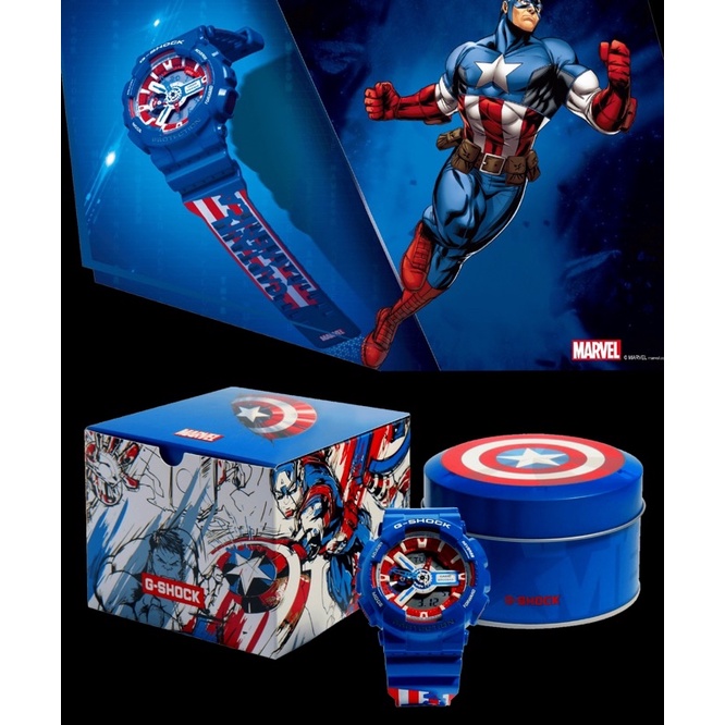 Marvel Avengers Collection Gshock GA110 Spider-Man | Shopee Malaysia
