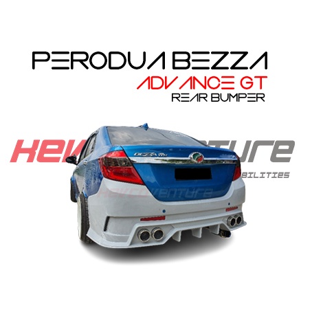 !!NEW ARRIVAL!! 1671 PERODUA BEZZA ADVANCE GT REAR BUMPER | Shopee Malaysia