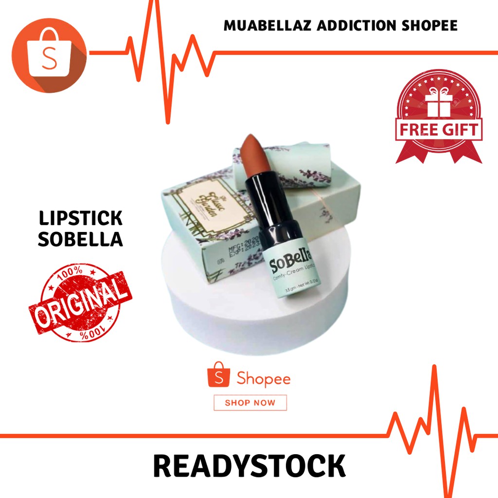 LIPSTICK SOBELLA [ORIGINAL SOBELLA] | Shopee Malaysia