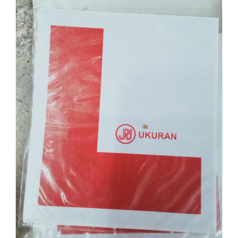 STICKER (L) (UKURAN JPJ)(MENANDAKAN PENUNGANG MOTOSIKAL MEMPUNYAI LESEN ...