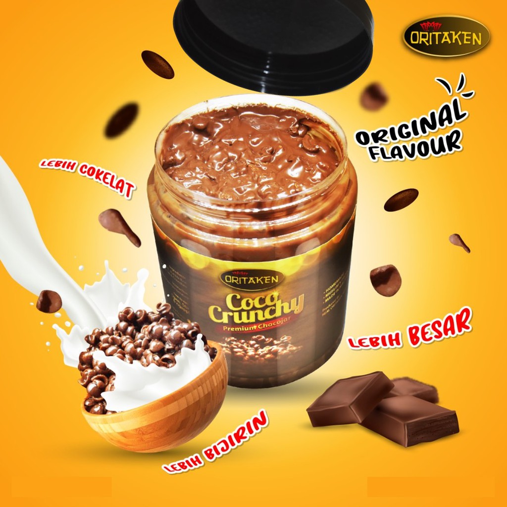Chocojar Premium - Original Small ORITAKEN Coco Crunchy Premium ...