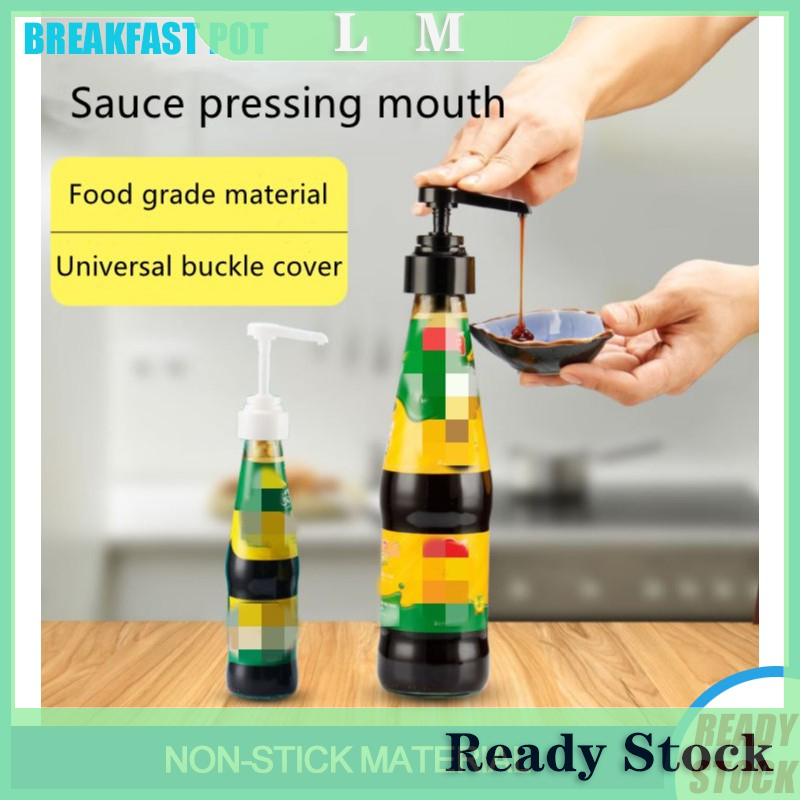 Oyster Sauce Dispenser Sauce Pump Head Oil Chili Tomato Sauce Bottle Mouth Squeezer | Shopee ...