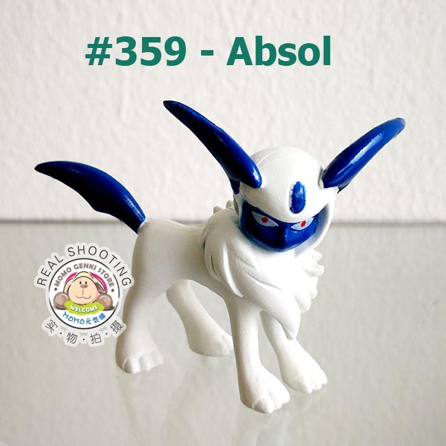 [359 - Absol] Pokemon Pikachu Collective Figures Toy Doll Cake Topper ...