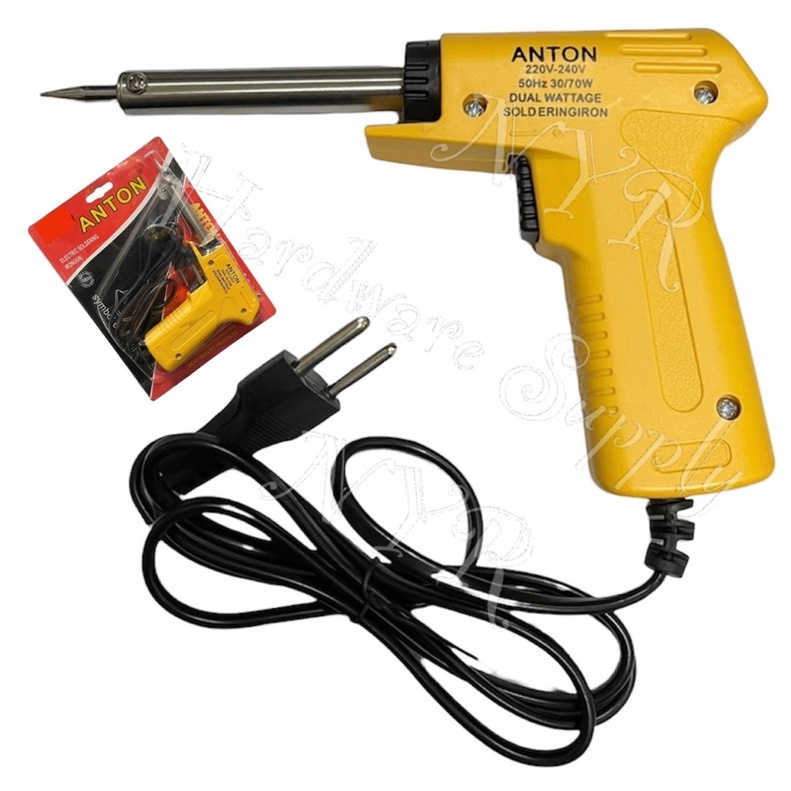 Anton Soldering Gun 30-70w Gun Type Soldering Gun | Shopee Malaysia