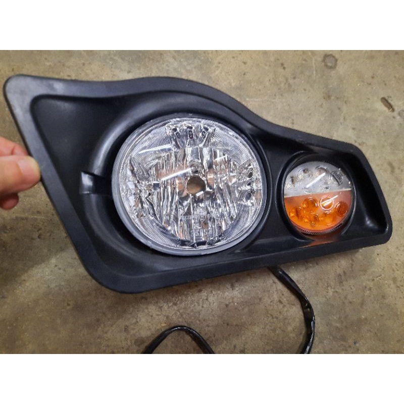 MCC, PIAK JUNGLE front bull bar Original fog lamp, signal & plastic ...