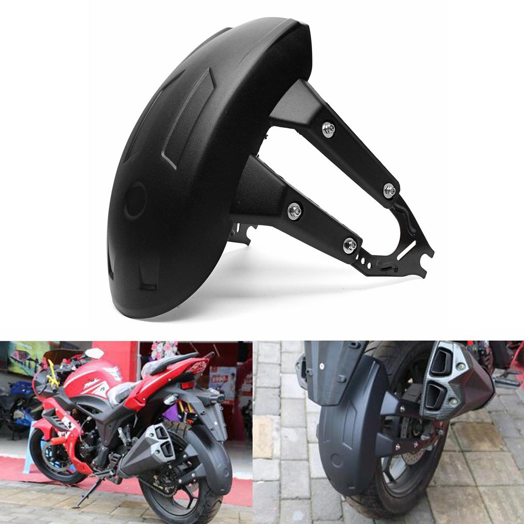 SRT Motor Splash Guard Universal Motorcycle Rear Wheel Cover Fender ...