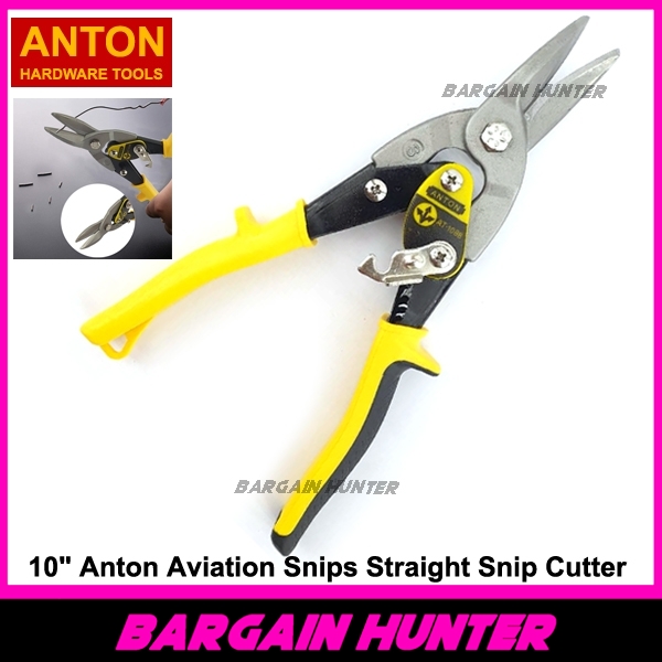 [ READY STOCK NOW ] 10" Anton Aviation Snips Straight Cut Snip Cutter ...