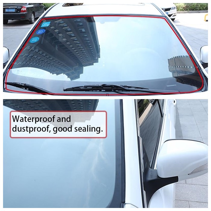 Car Windscreen Windshield Rubber Seal Strip Roof Window Door Edge Sound ...