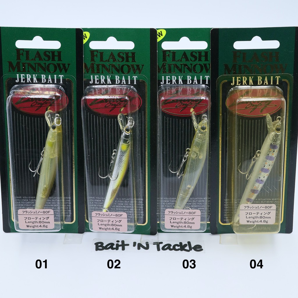 LUCKY CRAFT/Flash Minnow/80F (Floating) | Shopee Malaysia