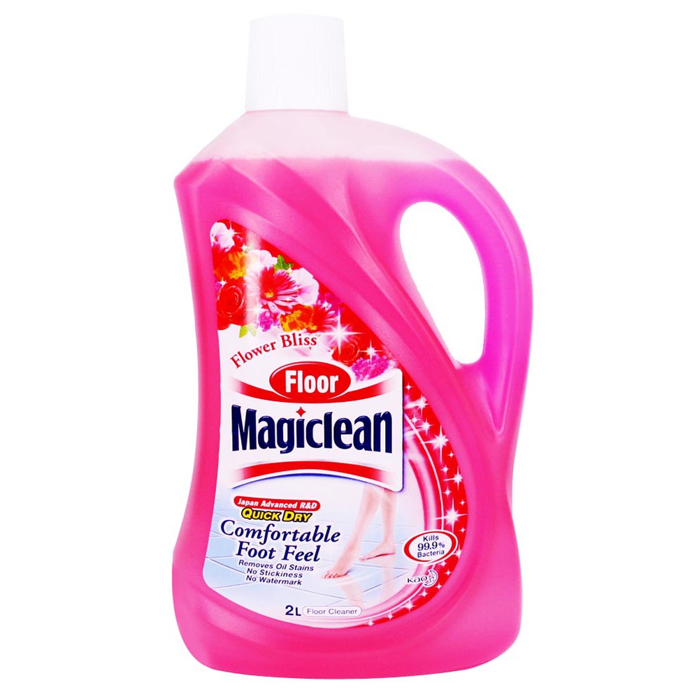Kao Magiclean Floor Cleaner Flower Bliss (2L) | Shopee Malaysia