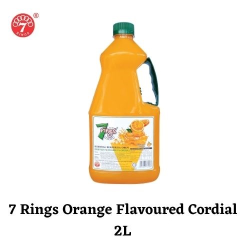7 Rings 2L Orange Flavoured Cordial | Shopee Malaysia