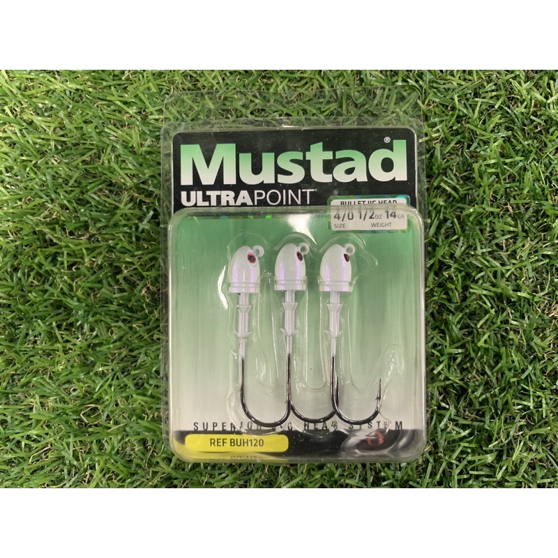 Mustad Ultra Point Bullet Jighead Fishing Hook (Ref: BUH120) | Shopee ...