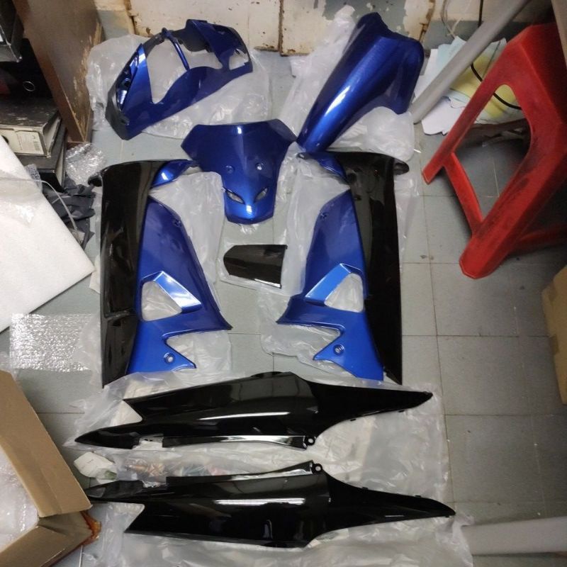 Coverset Cover Set (HLD) Honda Wave100r Wave 100r W100r (No Disc) (Disc ...