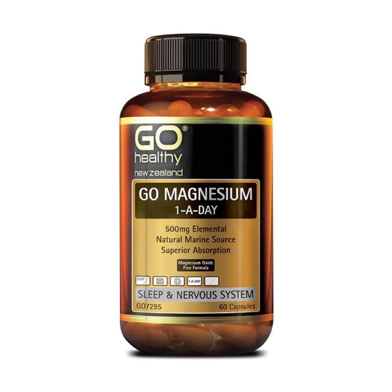 Go Healthy Go Magnesium 60caps | Shopee Malaysia