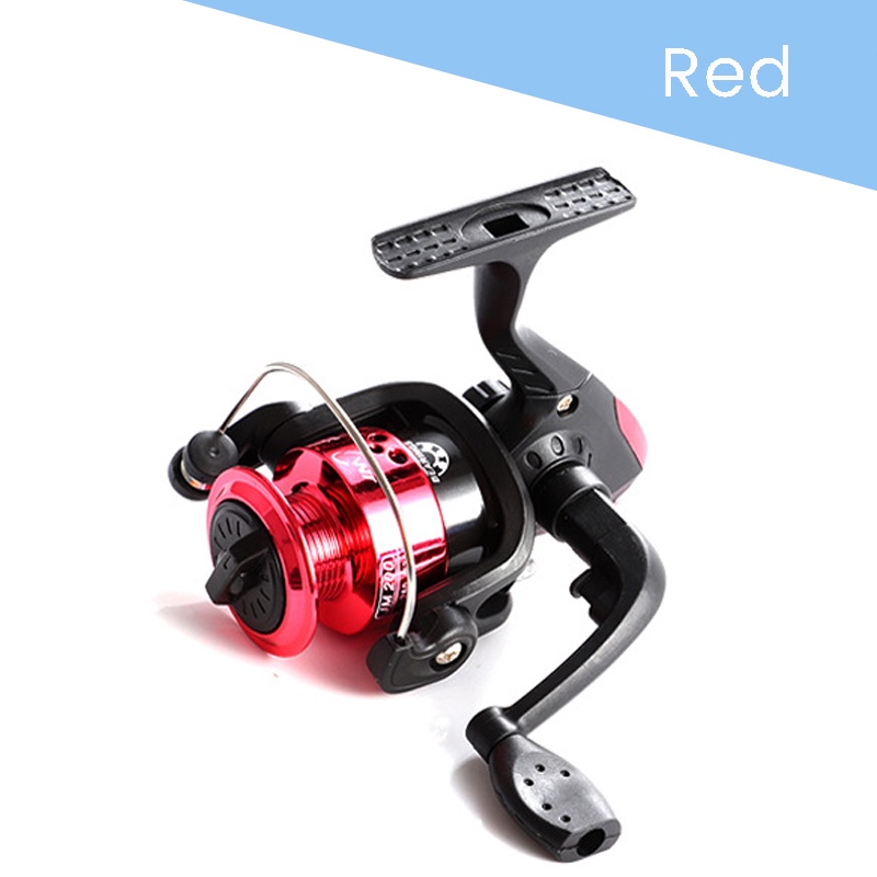 KFT 200 Fishing Reel Mesin Udang Siap Tali High Gear Ratio Prawn Reel With Line Mini Spinning ...