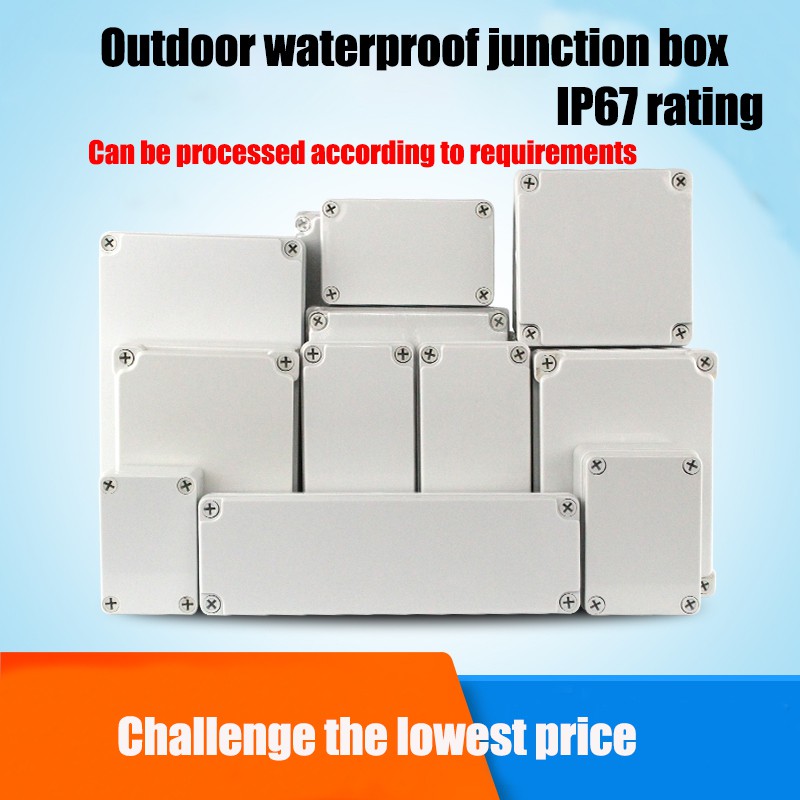 Waterproof Plastic Enclosure Box Electronic IP67 Project Instrument ...