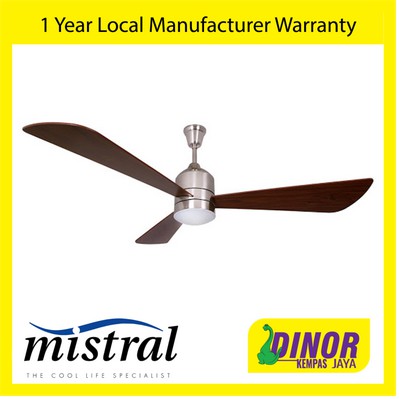 Mistral DC Ceiling Fan (Mae) - MCF-D60RBNWD | Shopee Malaysia