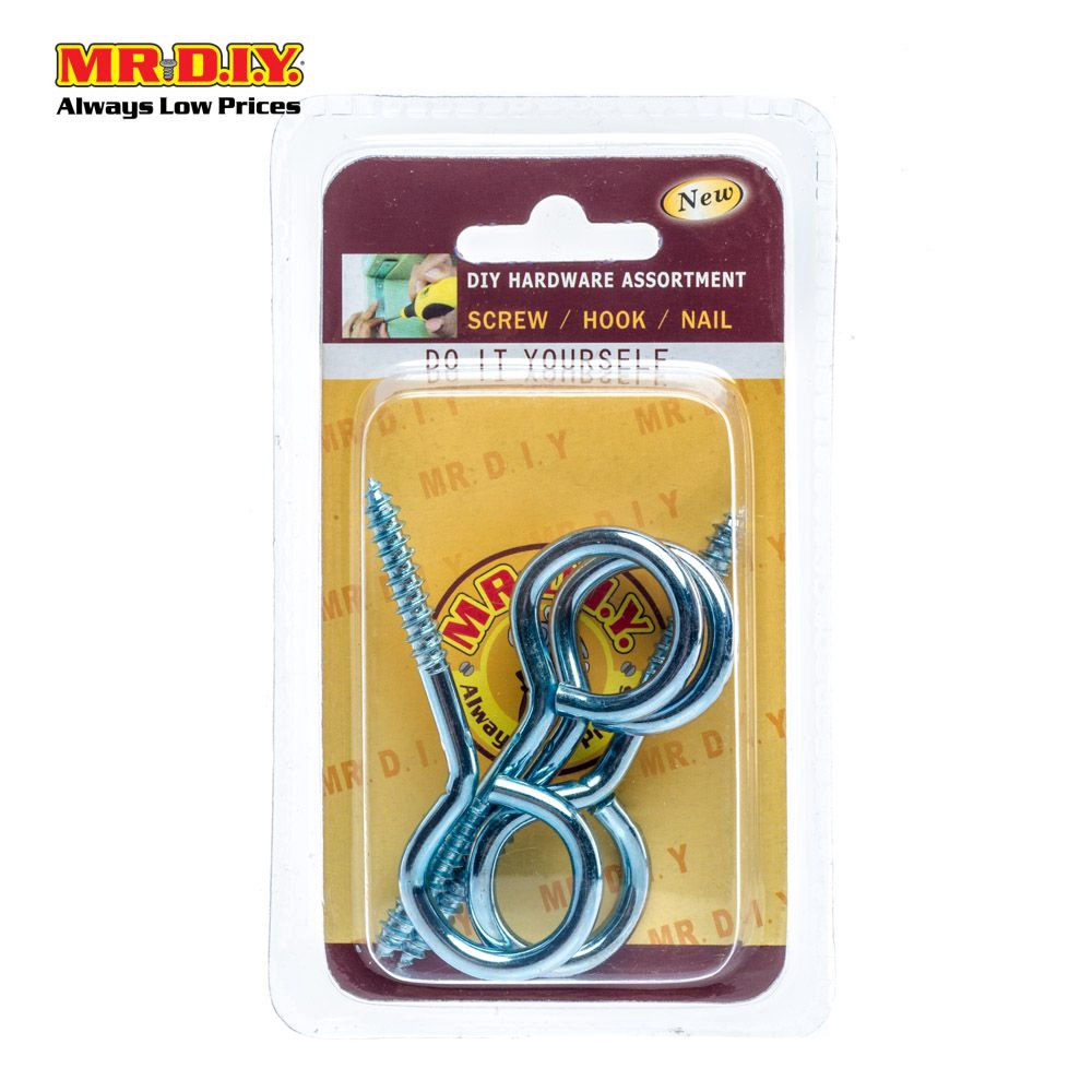 MR.DIY Screw Hook (7cm) | Shopee Malaysia