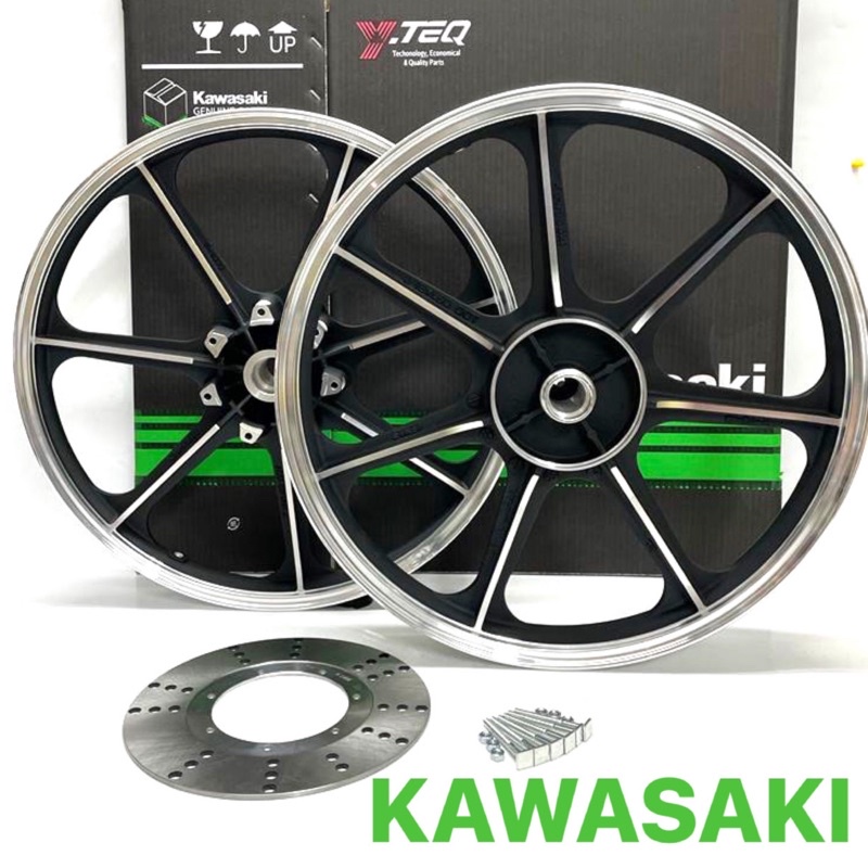 KAWASAKI GTO SPORT RIM SET 100%ORIGINAL YTEQ | Shopee Malaysia