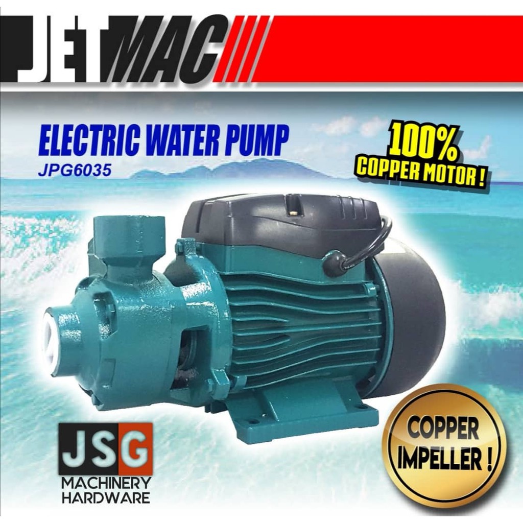 *JETMAC JPG6035 ELECTRIC WATER PUMP | Shopee Malaysia