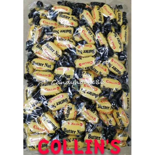 COLLIN'S BUTTER NUT CANDY 10pcs / 25pcs /50PCS /100PCS | Shopee Malaysia