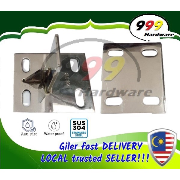 999 STAINLESS STEEL SUS304 PAGAR BRACKET / AUTO BEARING PLATE / MAIN ...